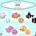 Pattern Matching Activity, Fish Matching Cards, Fine Motor, Montessori ...