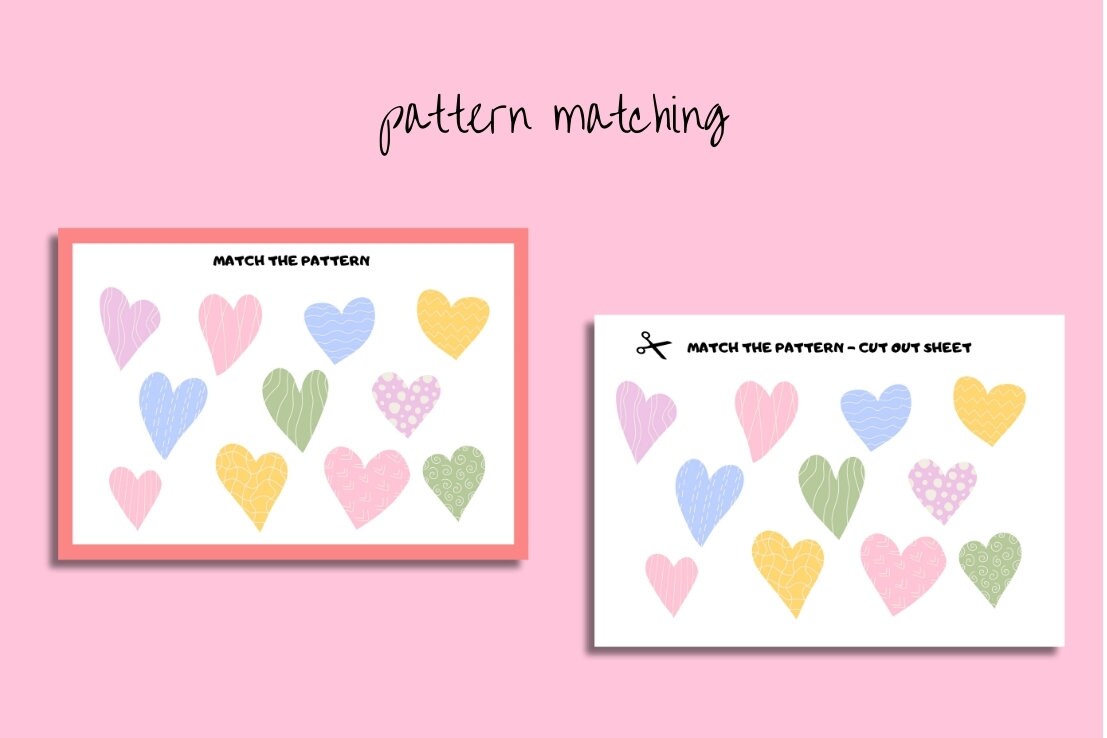 Printable Valentine's Day Preschool Activity Bundle, Valentine Activity ...