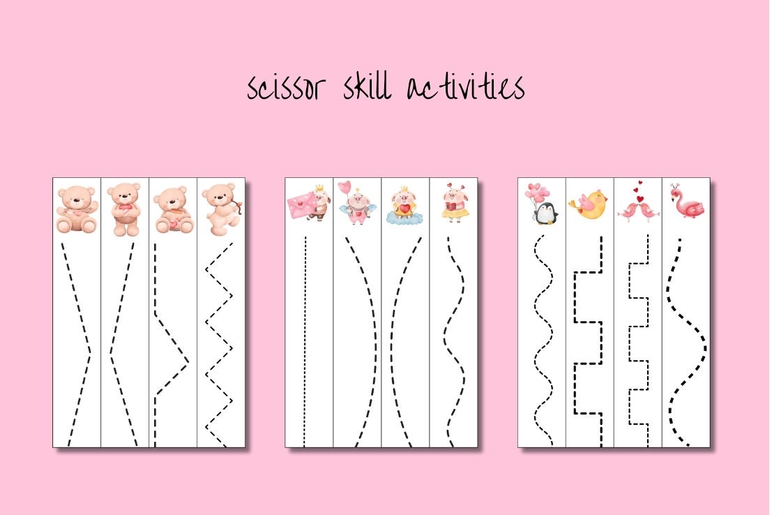 Printable Valentine's Day Preschool Activity Bundle, Valentine Activity ...