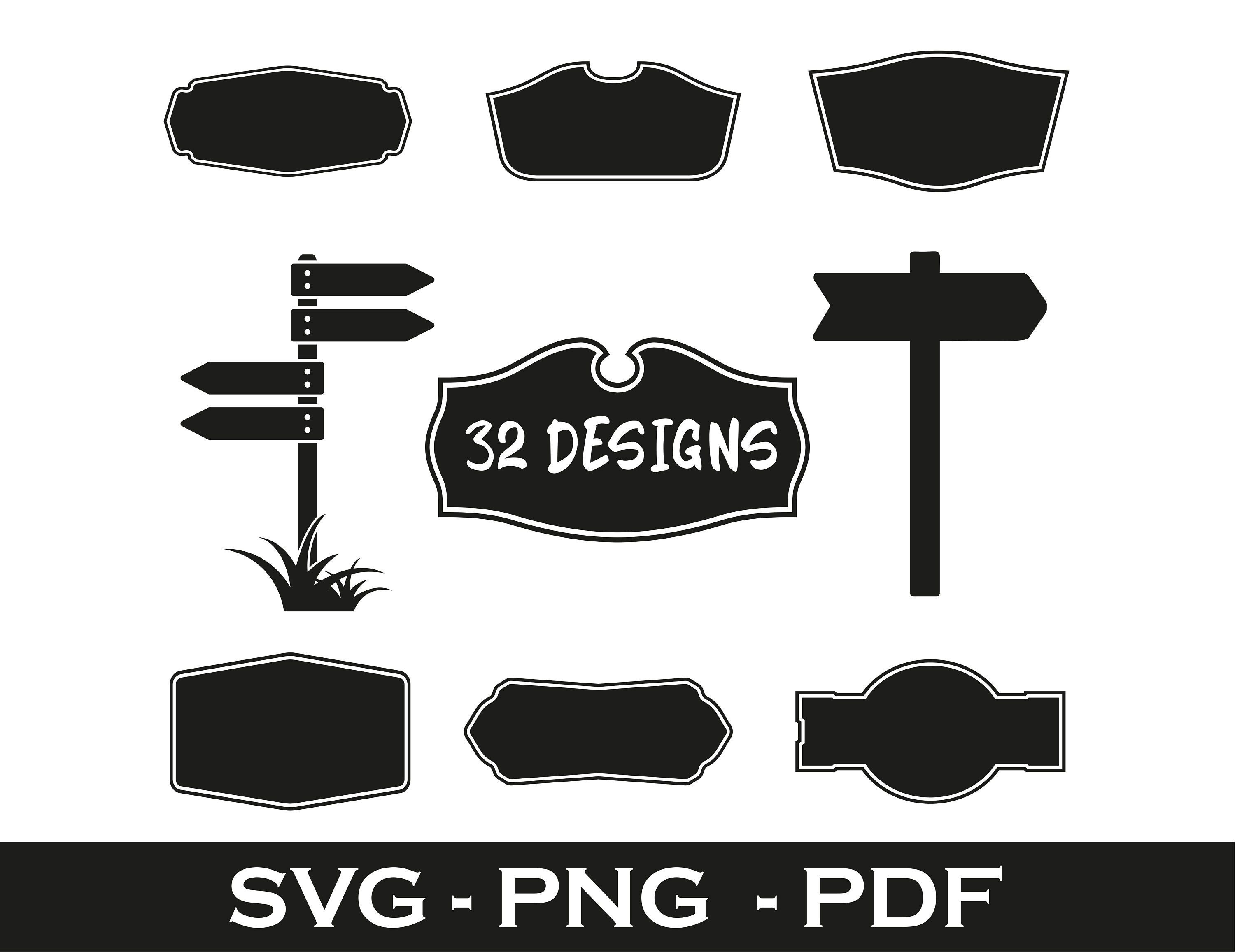 Wooden Sign Board Svg, Blank Wooden Signage Svg, Sign Clipart, Wood ...