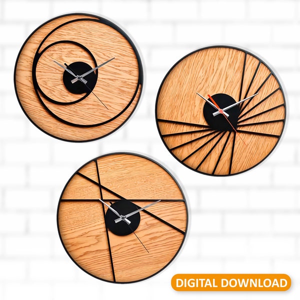 Scandinavian Clock - Etsy