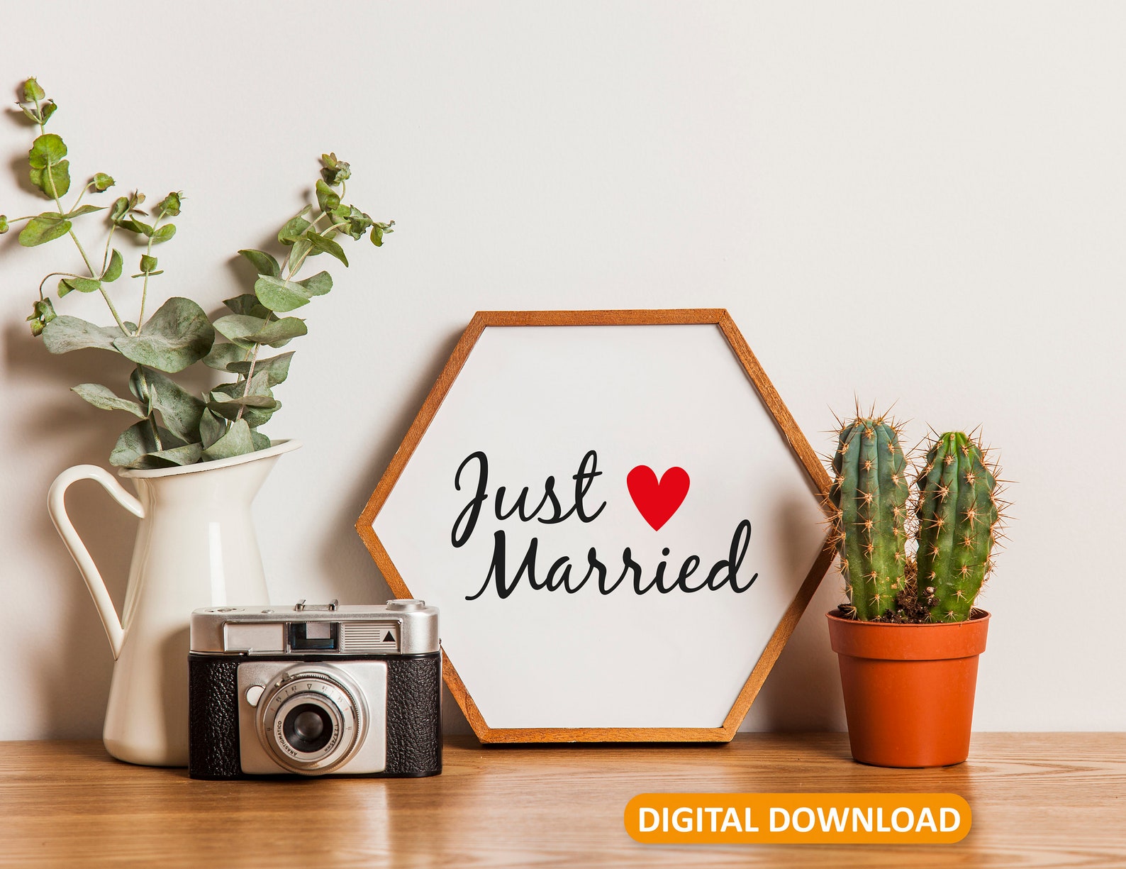 Just Married Monogram, SVG PNG, Marriage, Wedding Svg Bundle, Bride ...