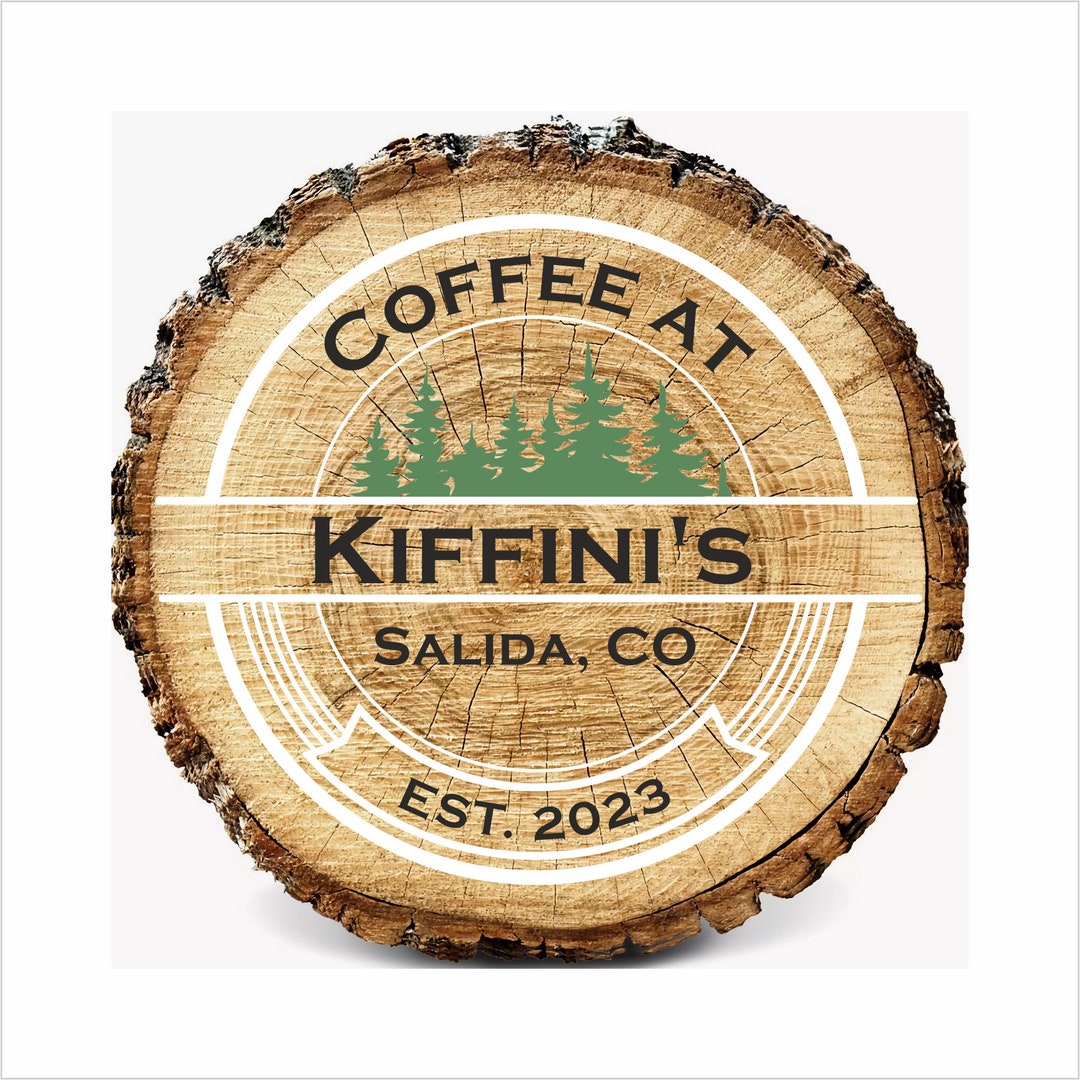 Wood Sign Laser Cut Files, Round Tree Trunk Slice Ai Pdf Jpg ,tree UV ...