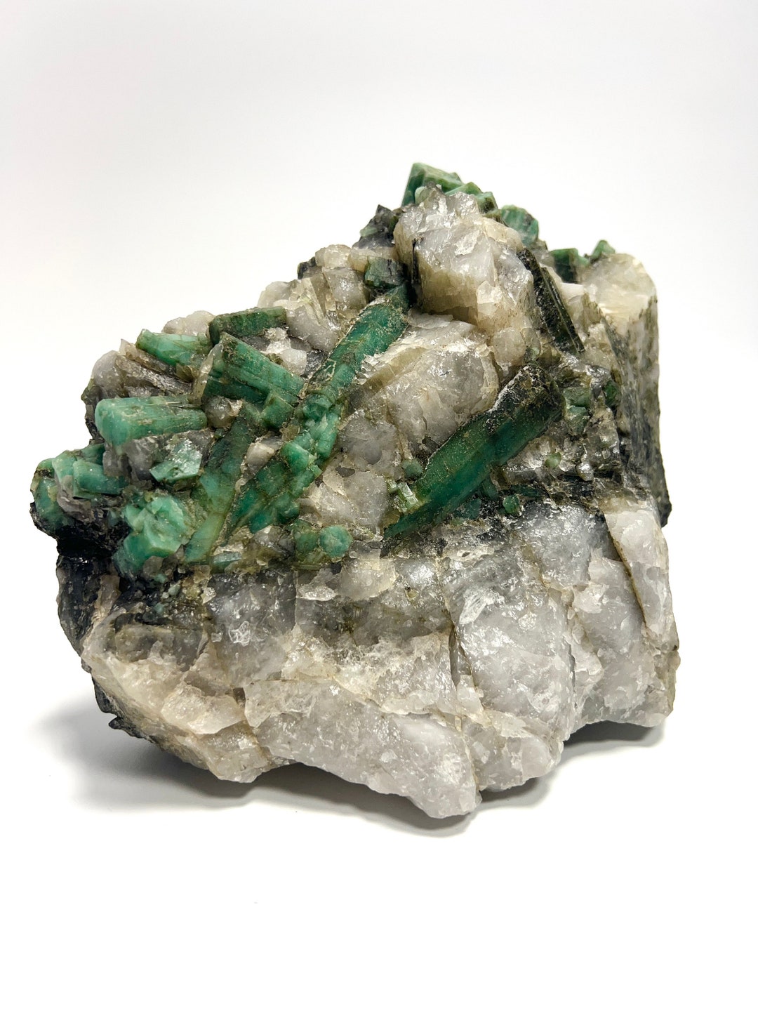 Emerald on Matrix, 3690g, Brazil, Crystal, Raw, Gemstone, Collector's ...