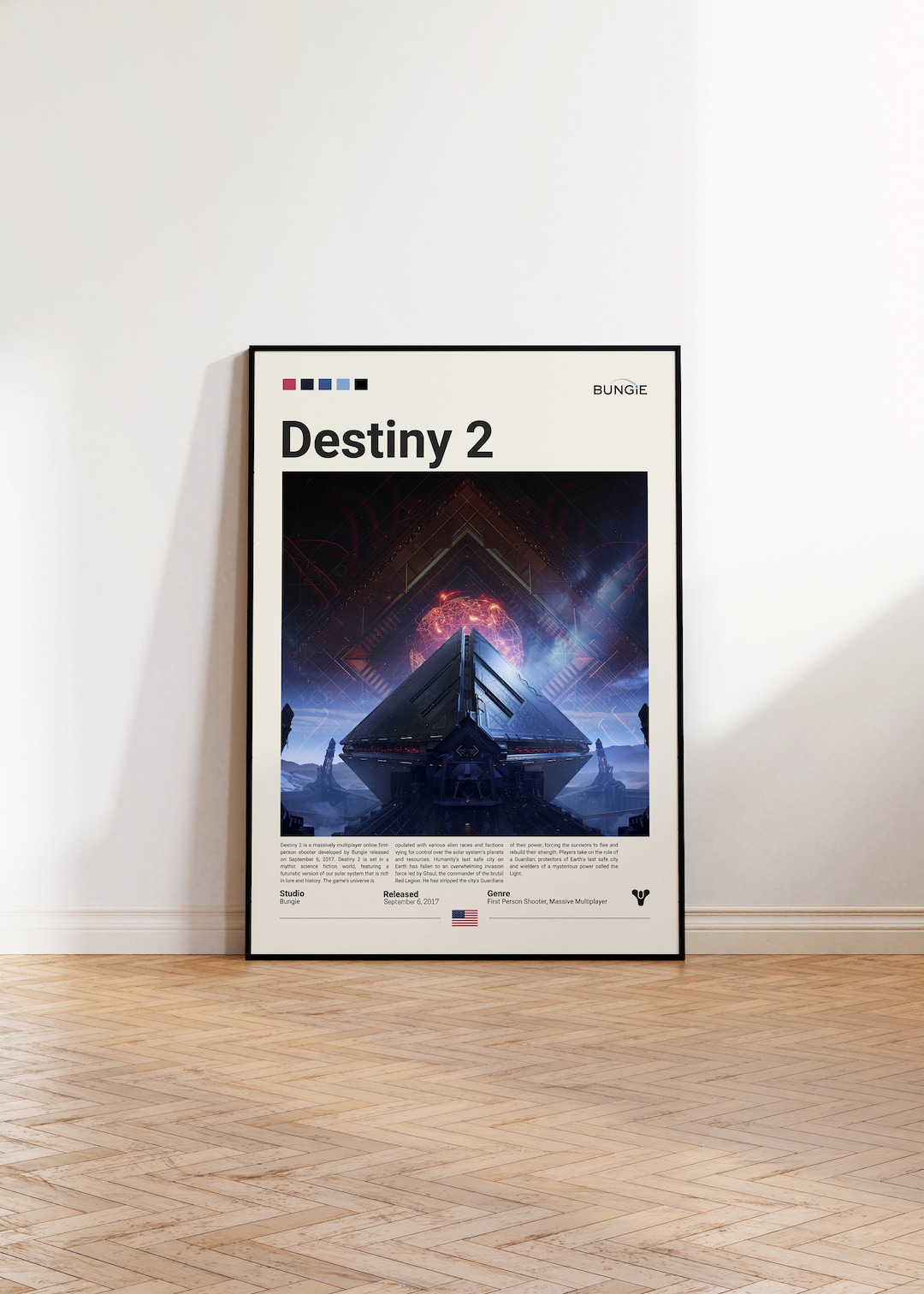 Destiny 2 Poster, Destiny Poster, Gaming Room Poster, Gaming Wall ...