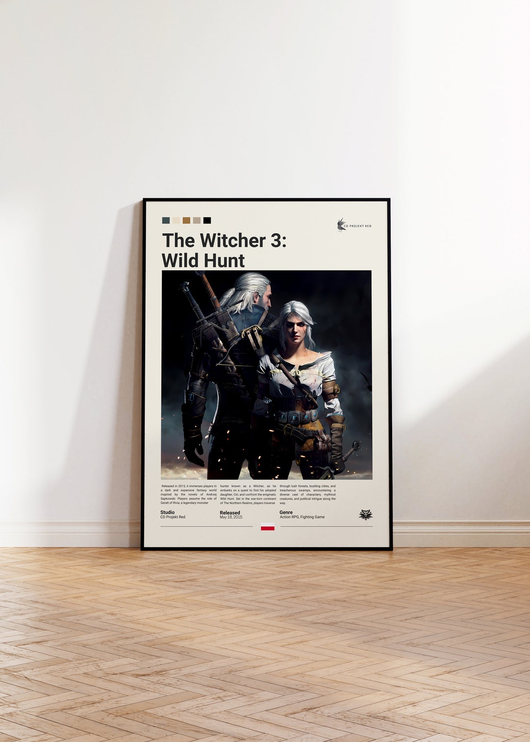The Witcher 3 Poster, Gaming Poster, Gaming Wandposter, Gaming Poster ...
