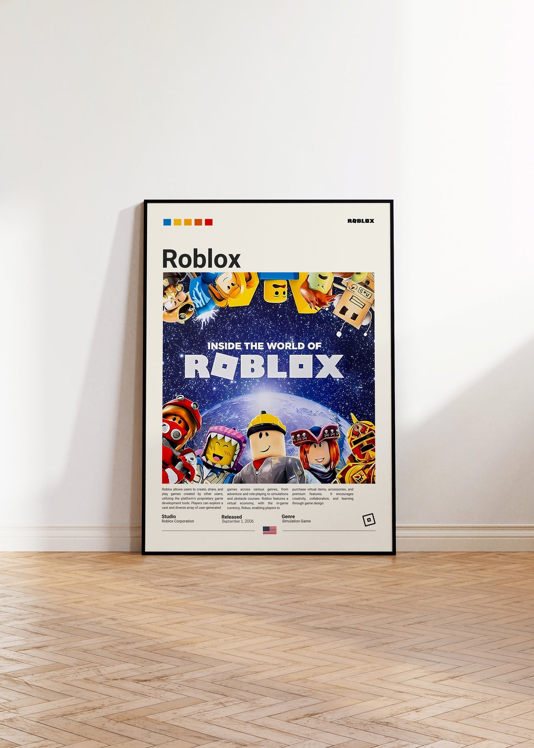 Roblox Poster, Gaming Room Poster, Gaming Wall Poster, Gaming Print ...