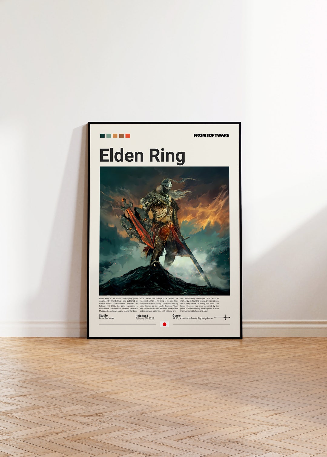 Elden Ring Poster, Gaming Room Poster, Gaming Wall Poster, Gaming Print ...