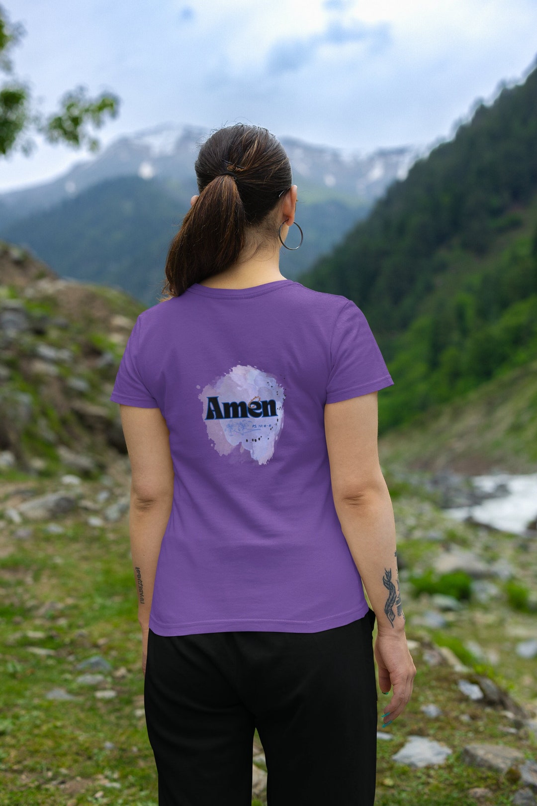 Amen T-shirt, Bible Definition for Amen Devil Be Gone T-shirt - Etsy