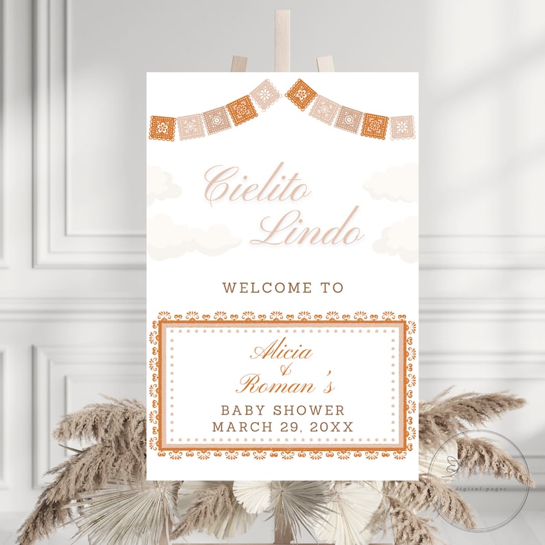 Cielito Lindo Invitation Bundle - Diaper Raffle - Books for Baby - Baby ...