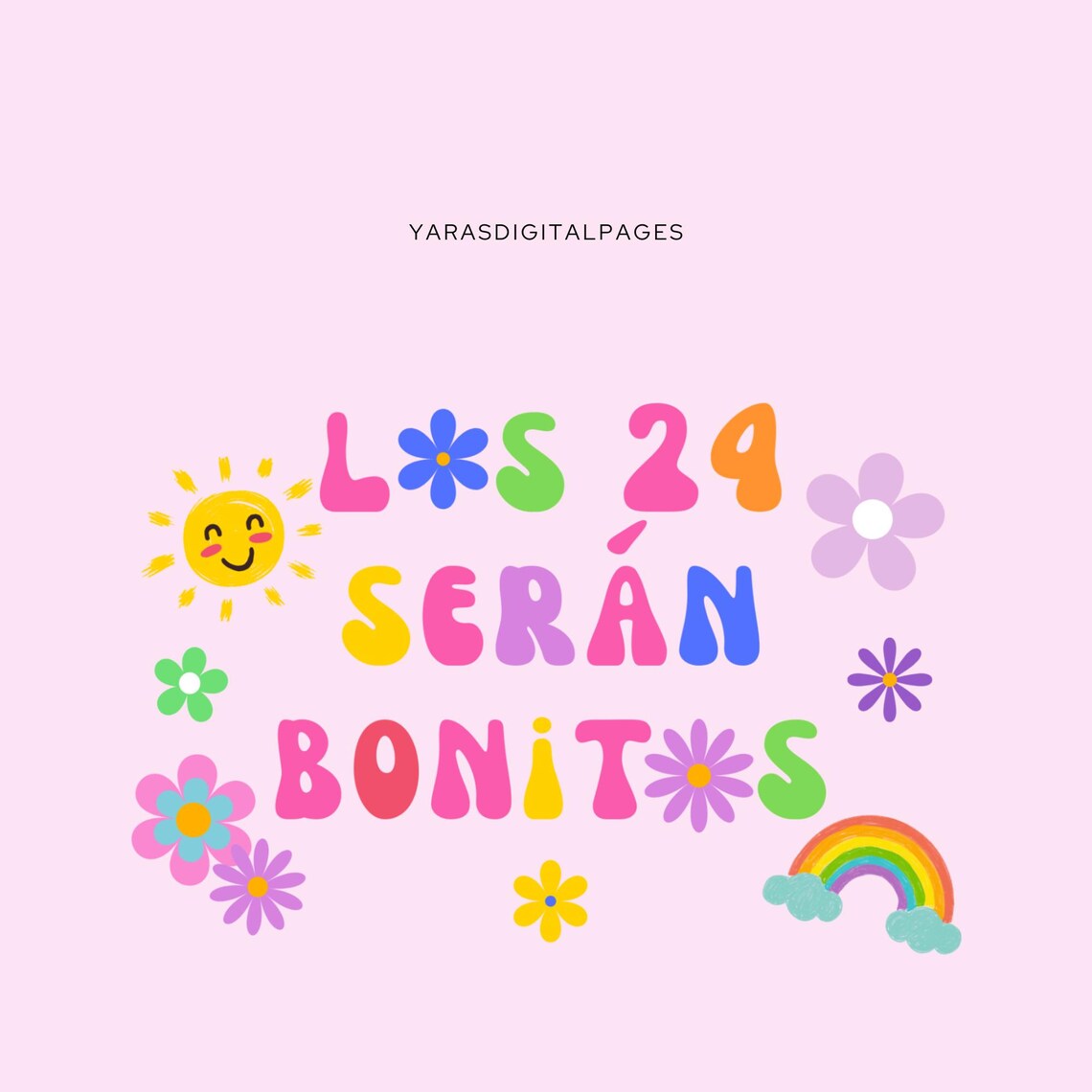 Los 24 Seran Bonitos PNG - Etsy