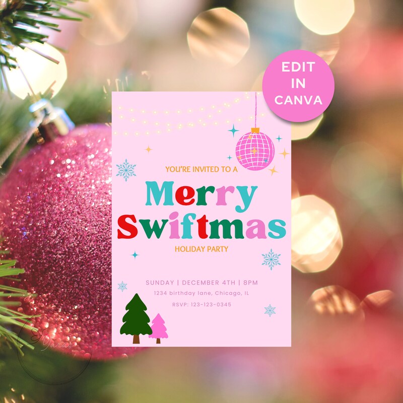 Swiftmas Svg - Etsy