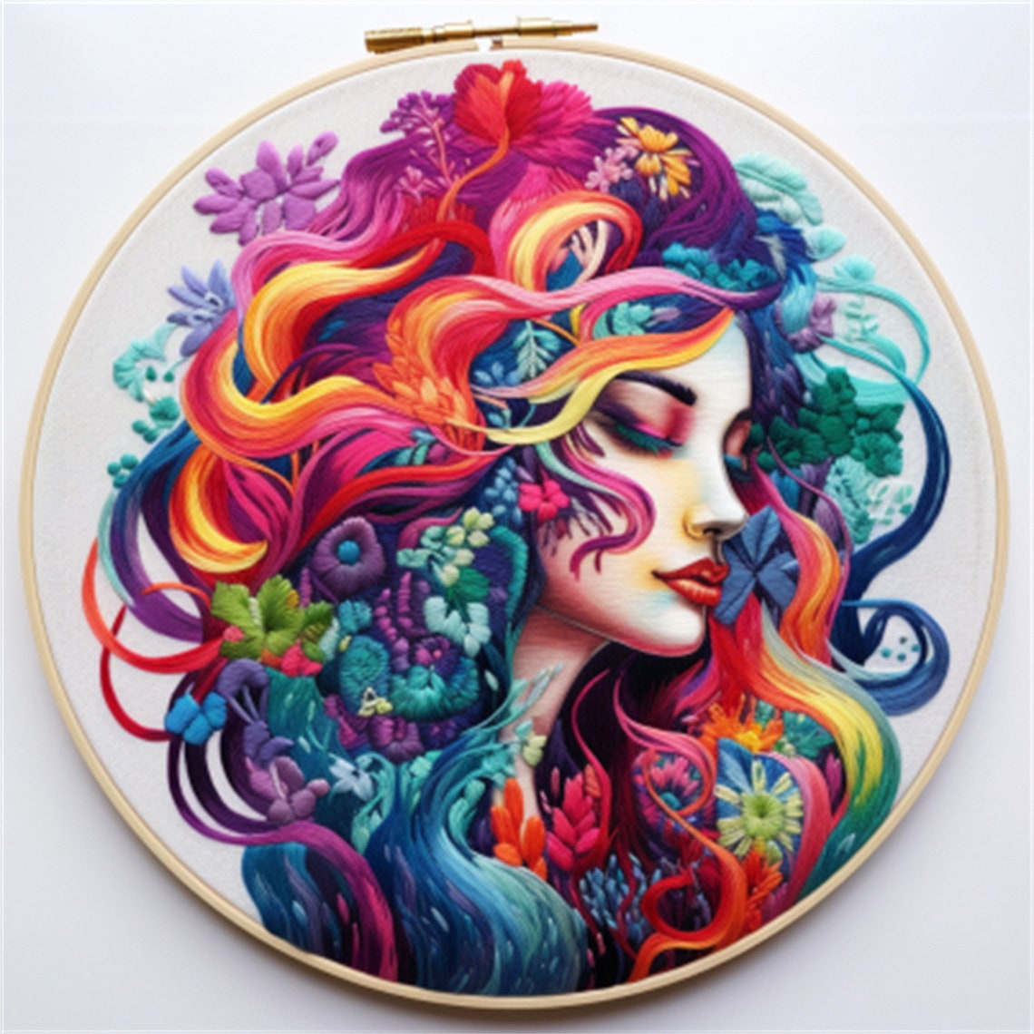 Handmade Colorful Cross Stitch Unique Castle Theme Cross Stitch Mom's ...