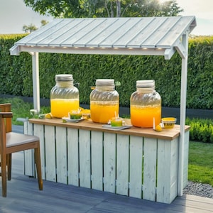 DIY Kids Lemonade Stand Plan: Woodworking Build (PDF Download) - Etsy