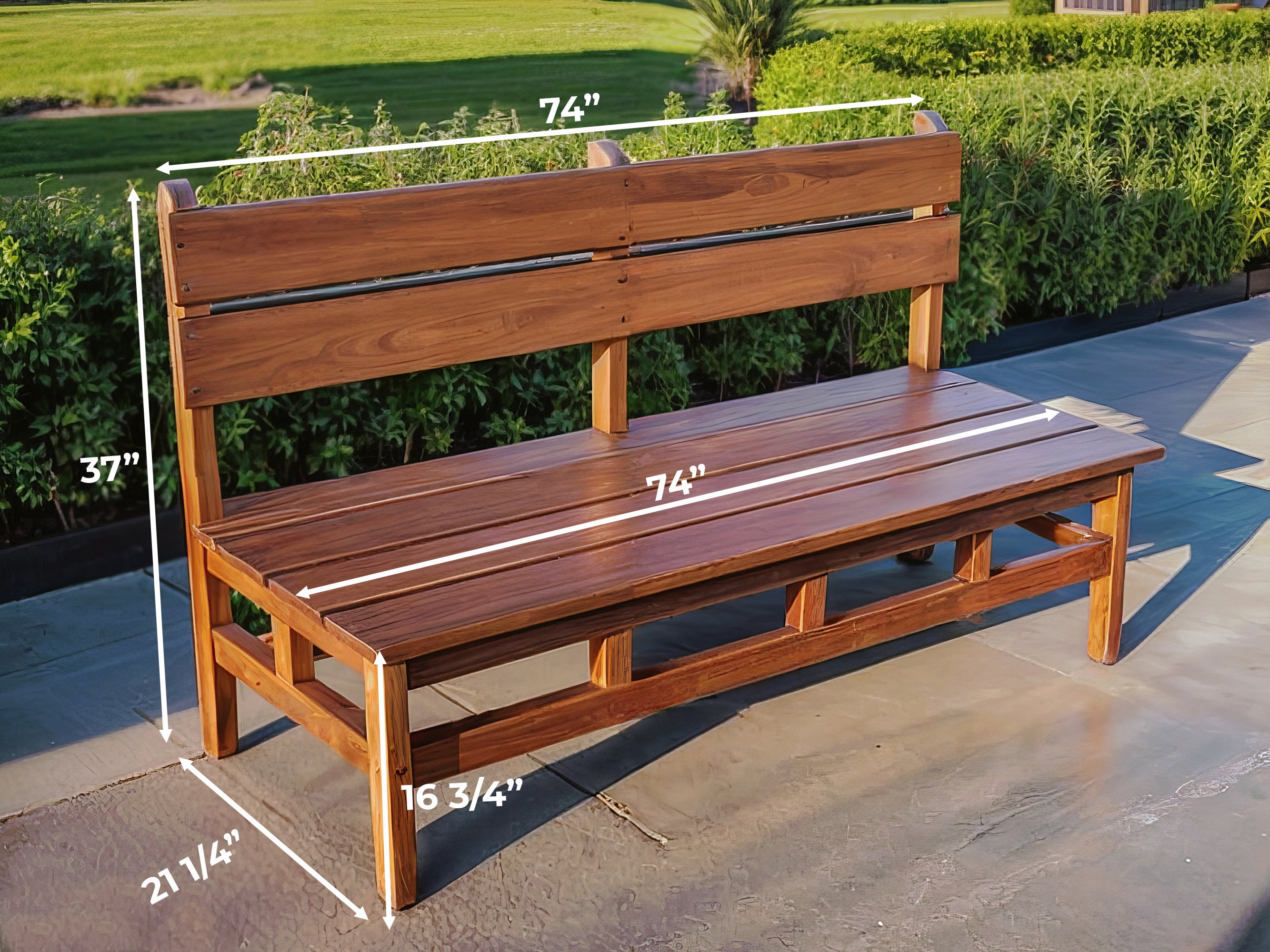 Outdoor Bench Build Plans,patio Bench DIY ,patio Bench Plans,garden ...