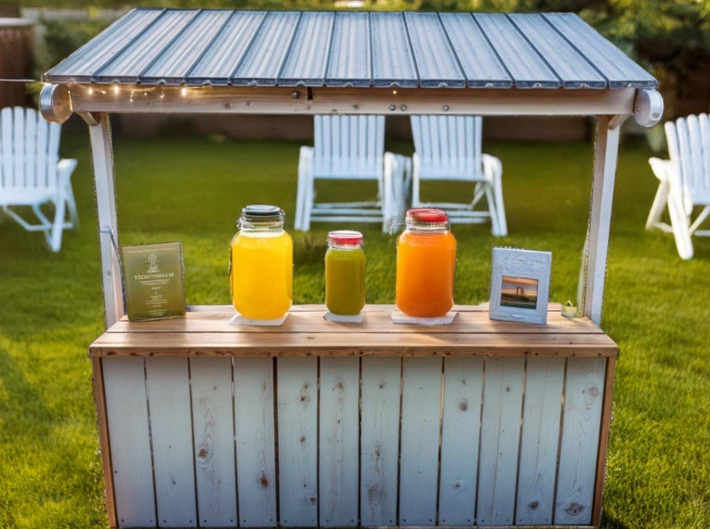 DIY Kids Lemonade Stand Plan: Woodworking Build (PDF Download) - Etsy