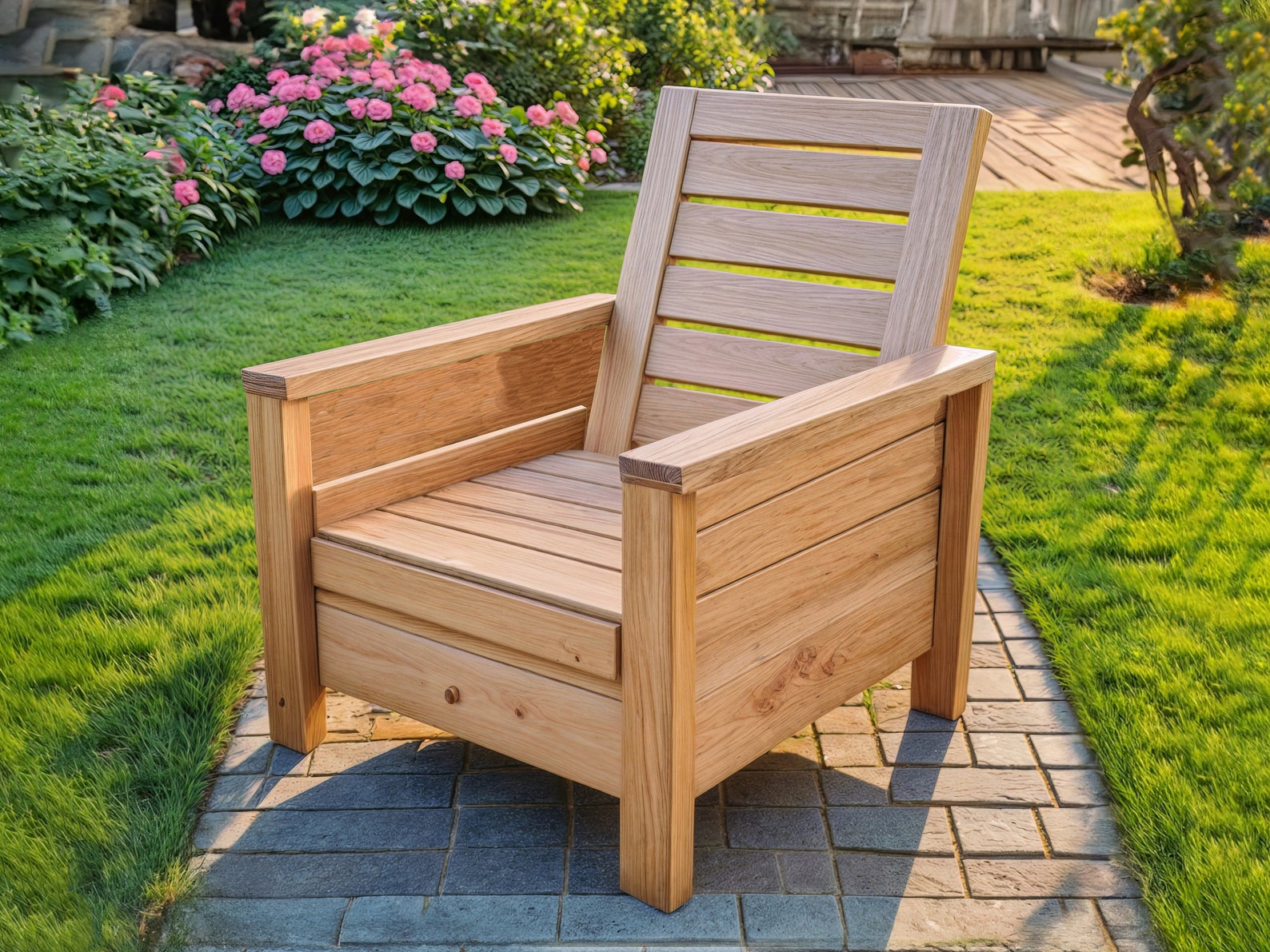 DIY Outdoor Chair Plans/garden Chair Plans/outdoor Furniture/pdf Plans ...