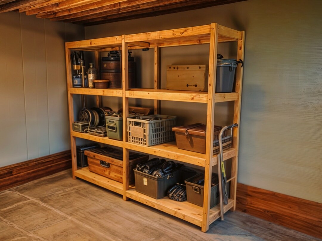 Diy Garage Shelves Build Plans, Garage Storage Plan , PDF Download, Diy ...