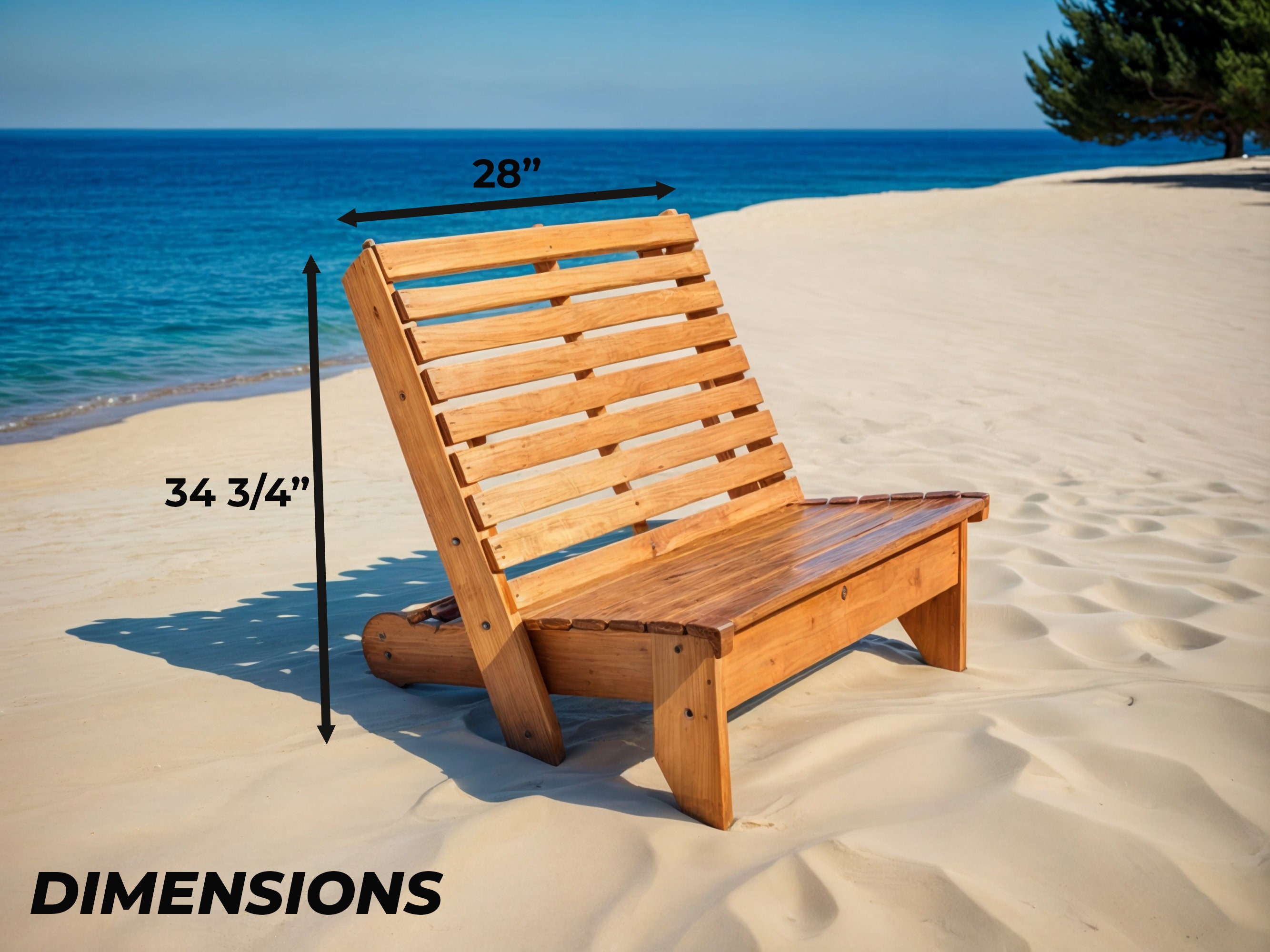 DIY Adirondack Chair Build Plans: Outdoor Patio Furniture (PDF File) - Etsy