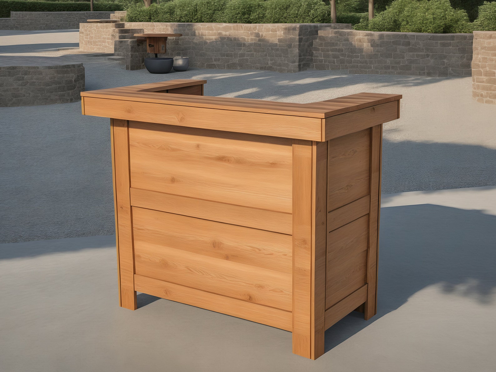 DIY Outdoor Bar Plan: Patio Minibar PDF Build Guide - Etsy