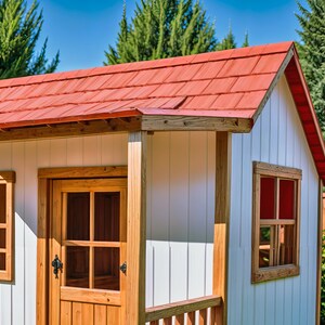Outdoor Kids Playhouse Build Plan: DIY Step-by-step Guide (PDF) - Etsy