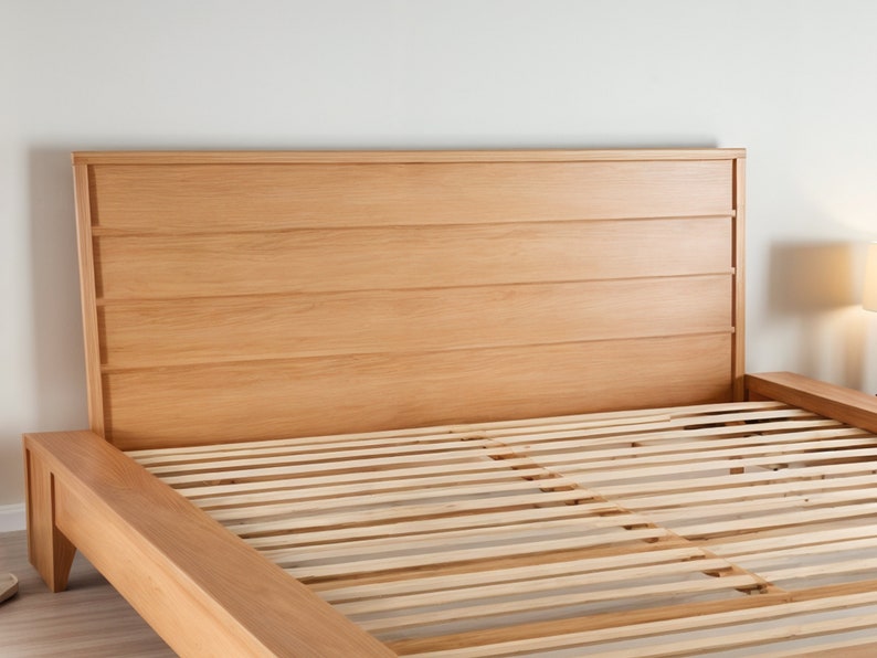 DIY Platform Bed Frame Plan: Minimalist Queen Bed (PDF) - Etsy