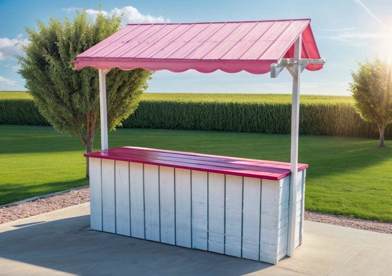 DIY Kids Lemonade Stand Plan: Woodworking Build (PDF Download) - Etsy