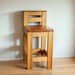 DIY Bar Stool Plan: Wood Bar Chair With Back (PDF Build Plans) - Etsy