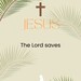 Jesus - the Lord Saves Wall Art - Etsy