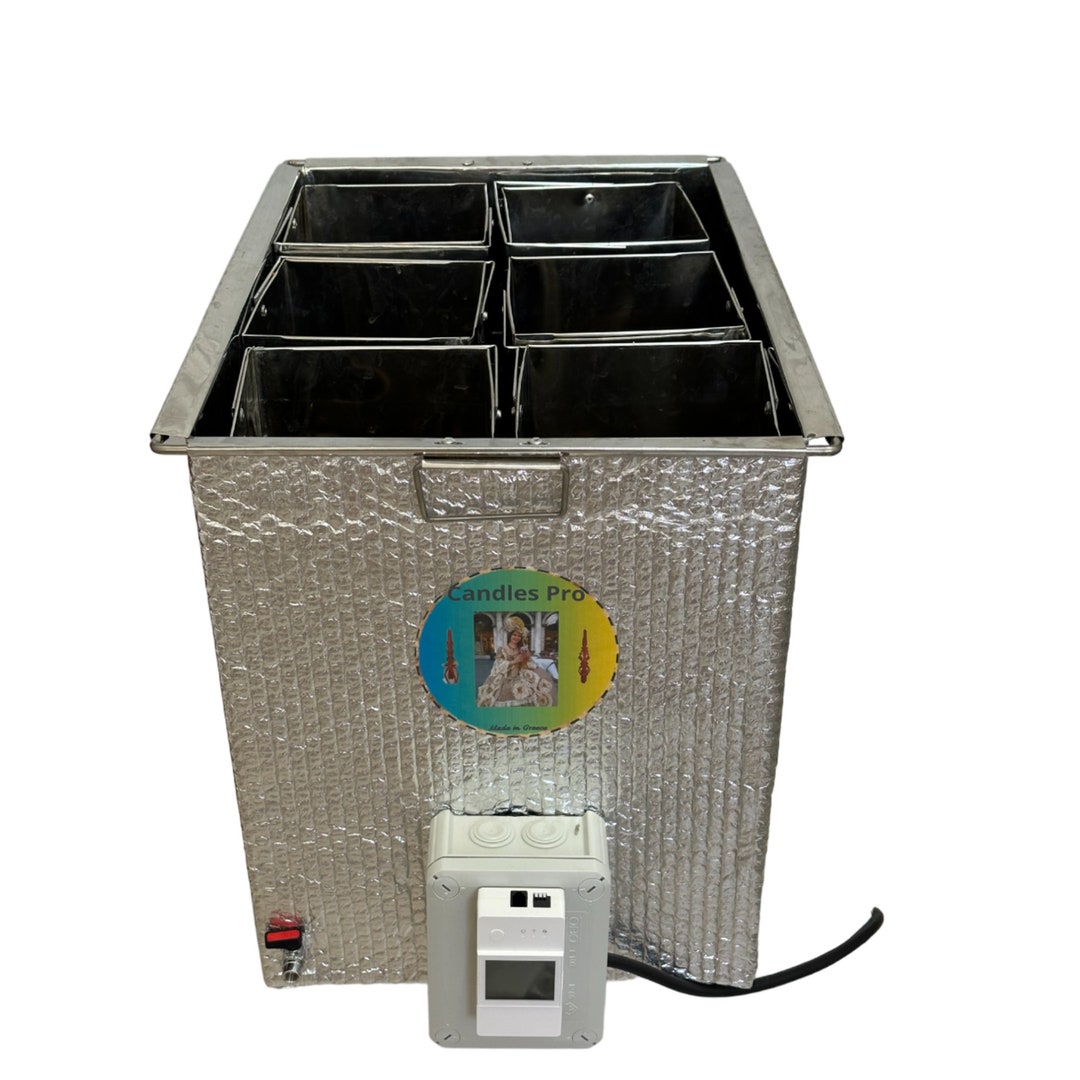 Wax Melting Machine for Carved Candles Open Close Manually and From ...