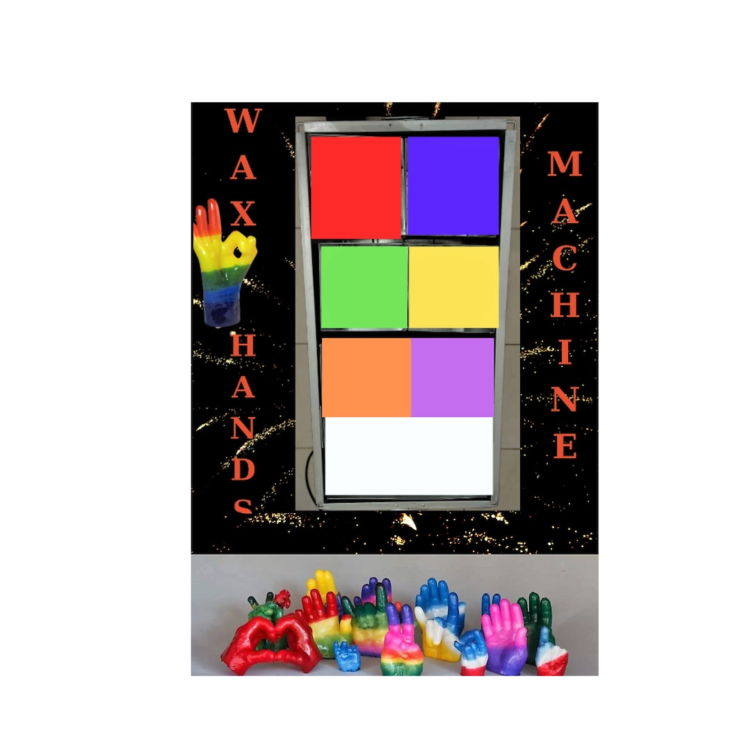 Wax Hands Electronic Machine Open Close Manually or From Smartphone ...