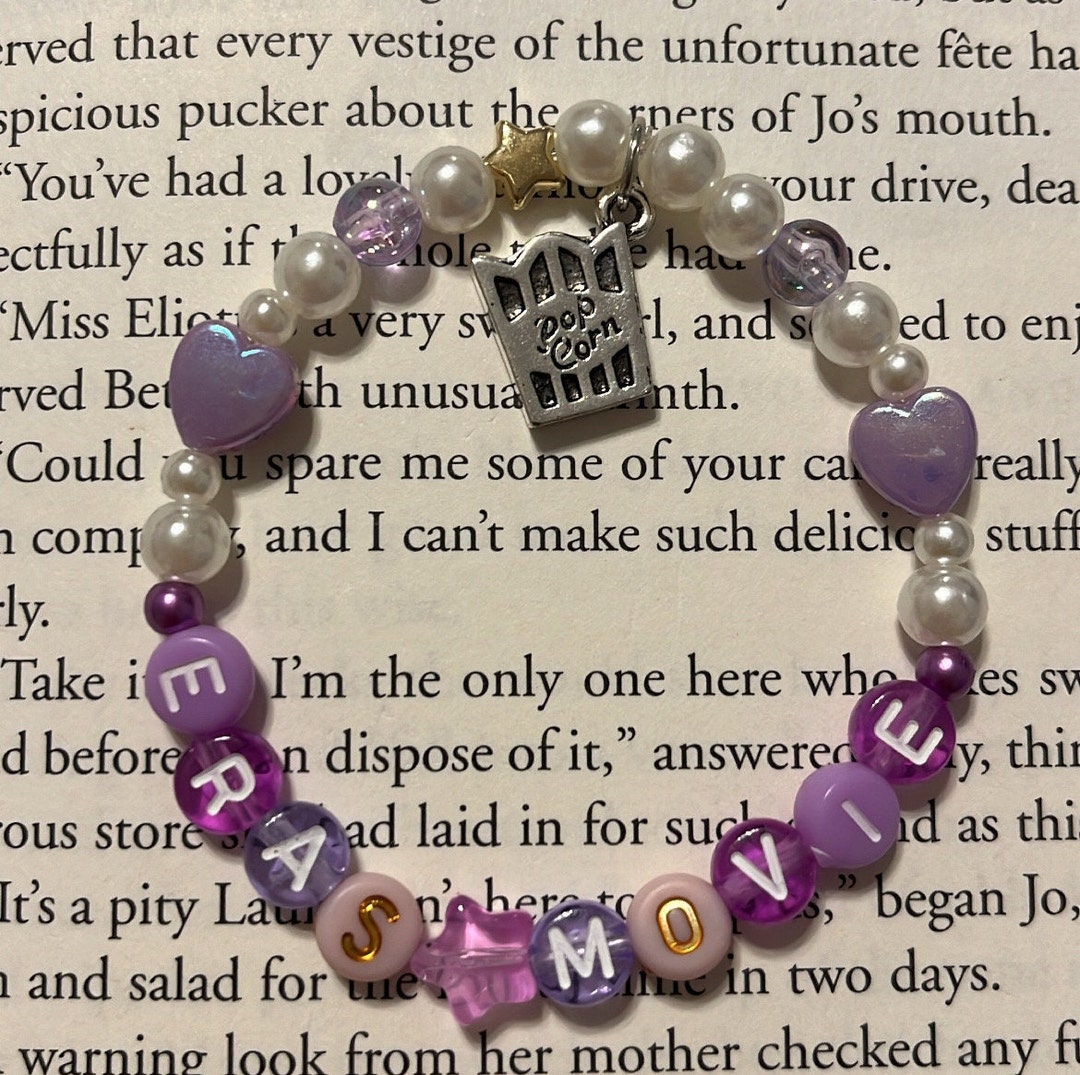 Custom Eras Tour Movie Theme Friendship Bracelet With Charm - Etsy