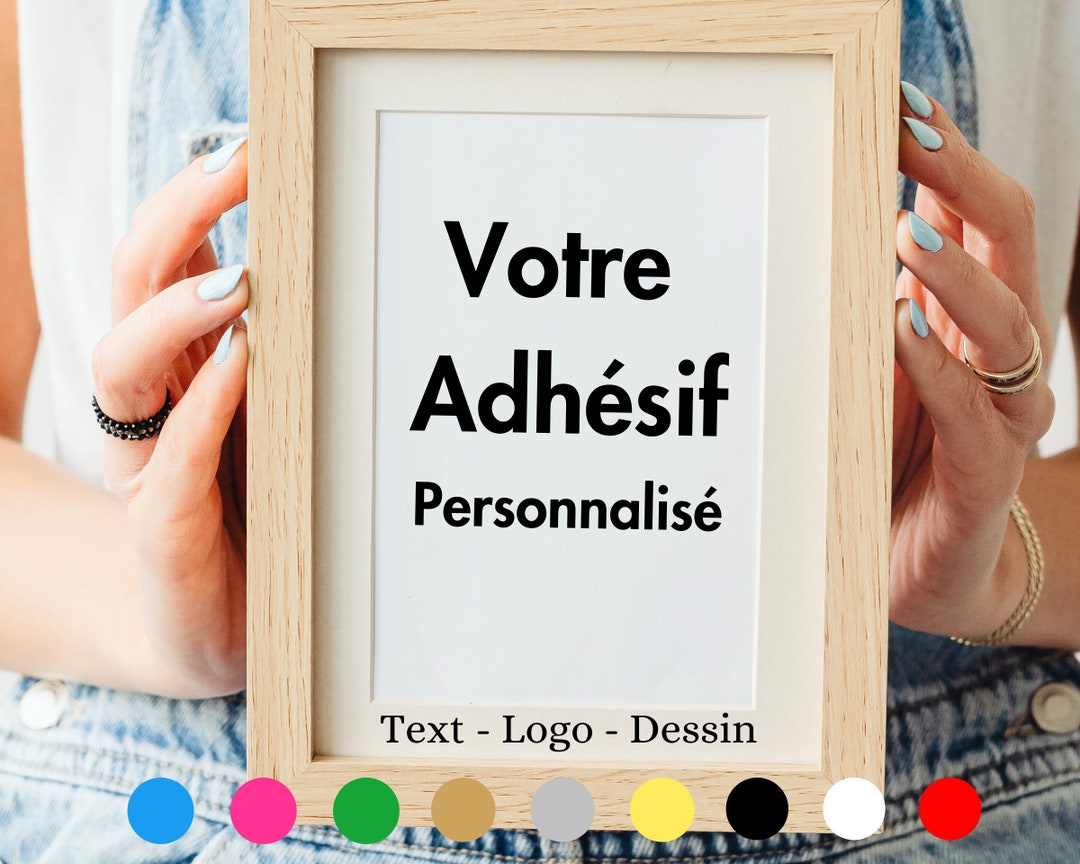 Autocollant Personnalisable Adhésif Personnalisé Mariage - Etsy