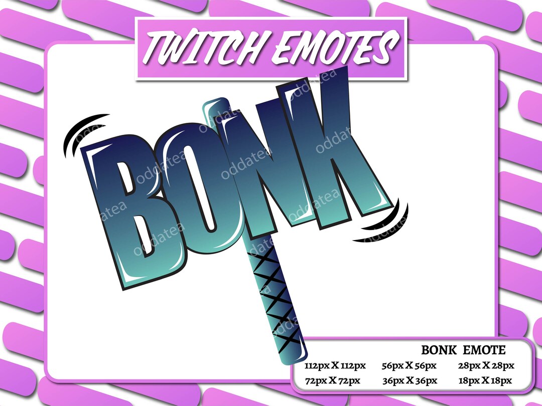 Twitch Streamer Vtuber Pngtuber Png Bonk Blue Cute Emote - Etsy Australia