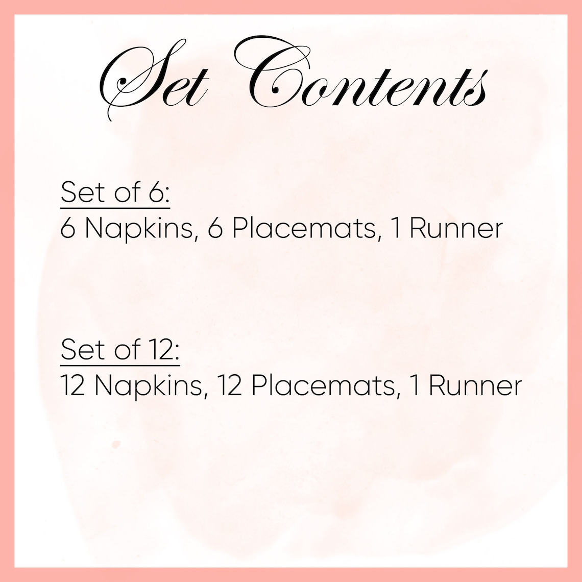 Personalized Embroidered Table Linen Antique Rococo Monogram Frame ...