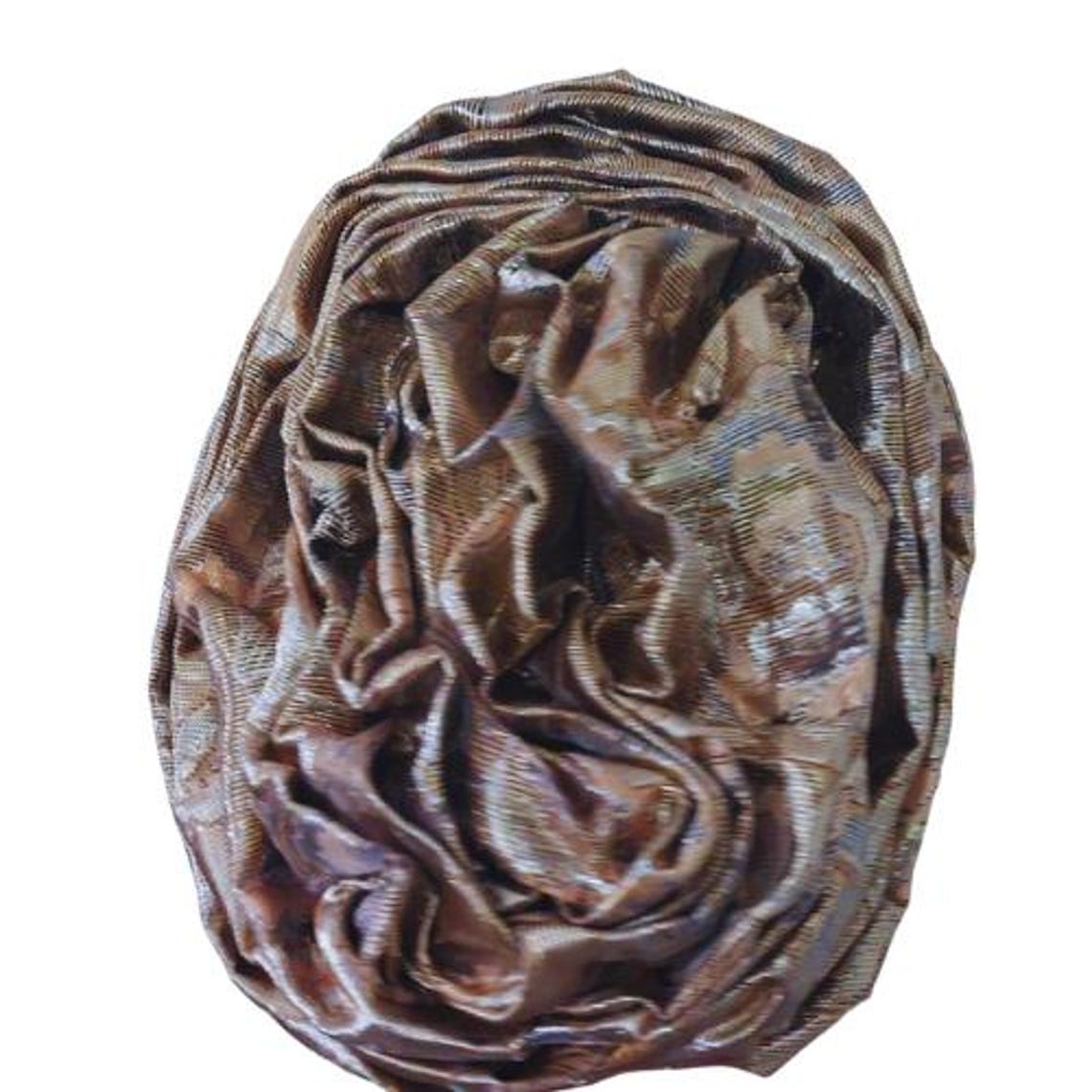 African Ready to Wear Auto Gele, Head Wrap, Damask Head Tie, Nigerian ...