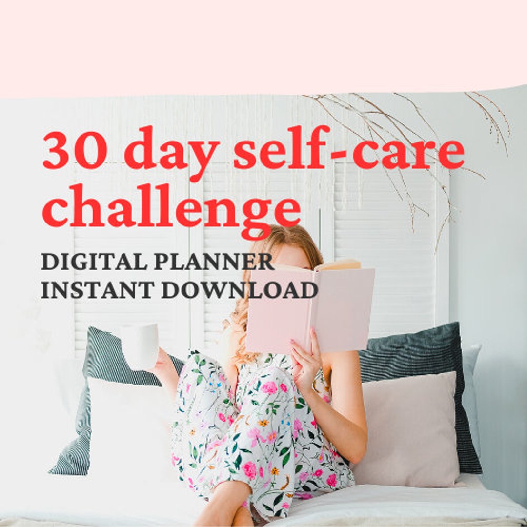 Printable 30 Day Self-care Challenge Planner - Etsy