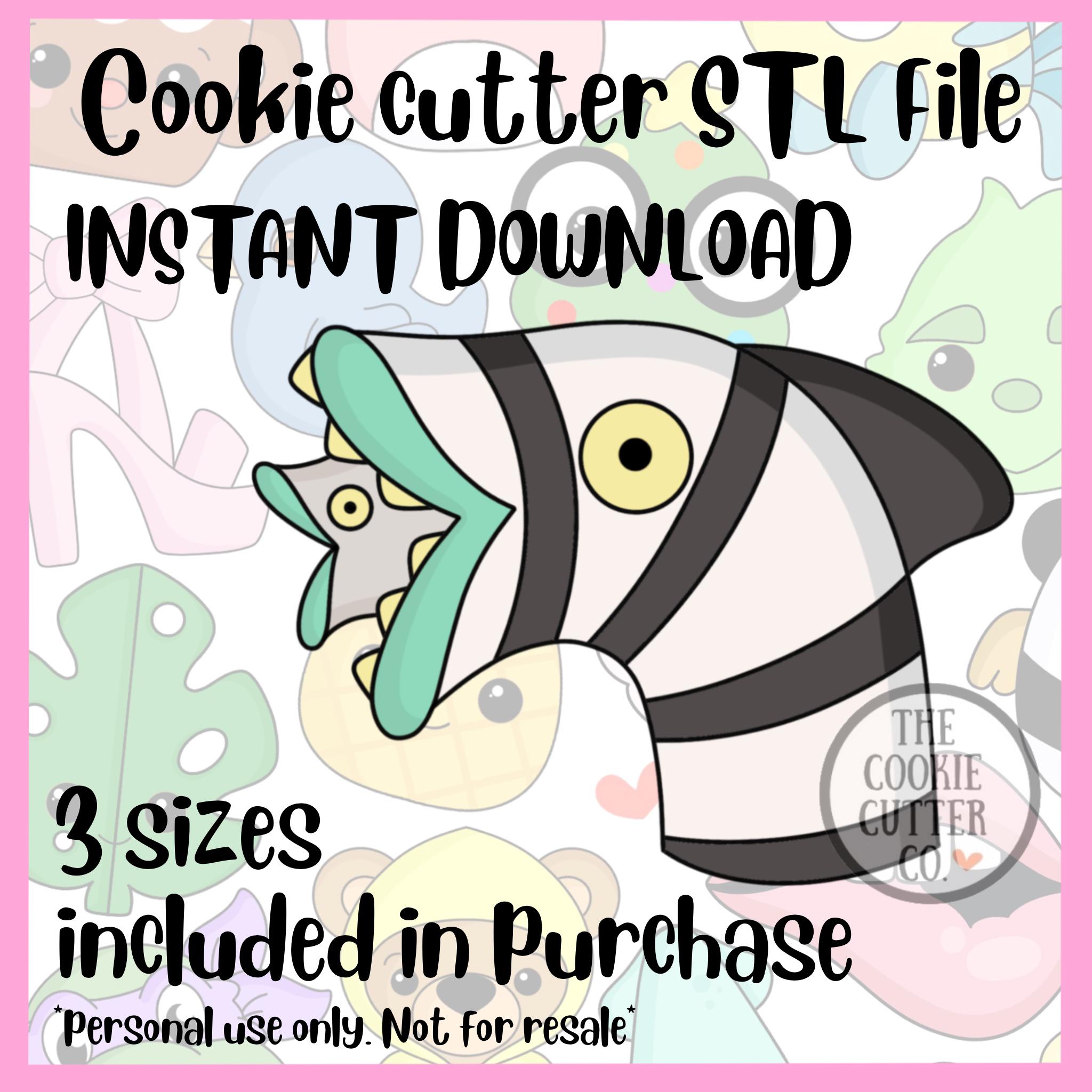 Sandworm Cookie Cutter STL File - Etsy