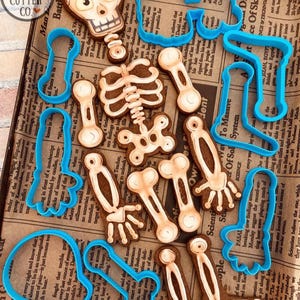 9 Piece Skeleton STL Set - Etsy