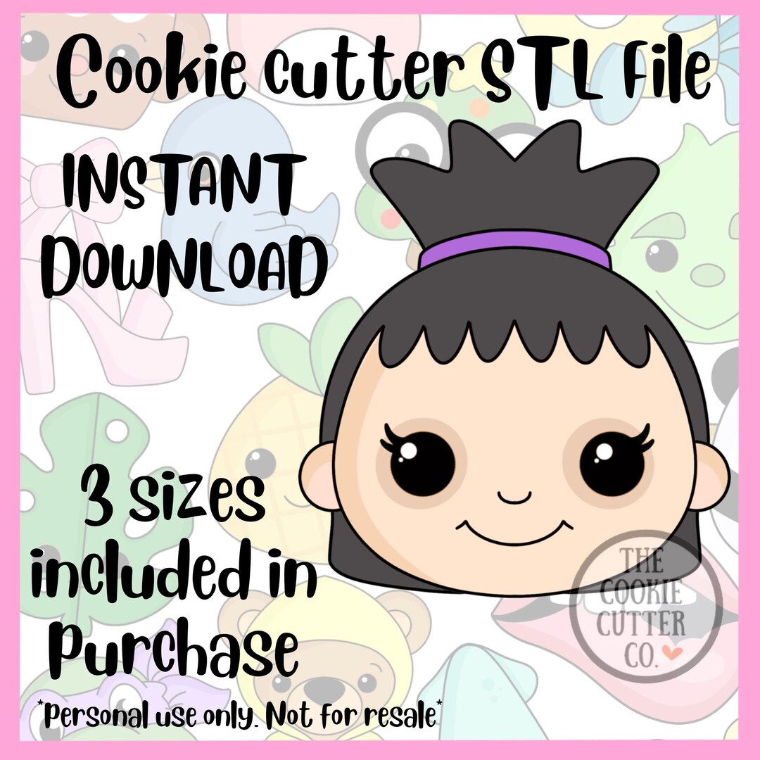 Lydia Deetz Cookie Cutter STL File - Etsy Lydia Deetz Cookie Cutter STL File - Etsy