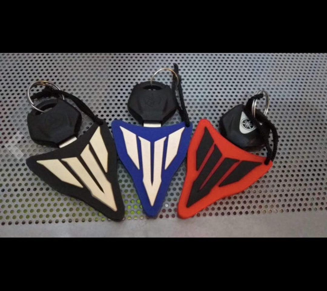 Yamaha Motorcycle Key Ring Logo Blue High-quality Gift for - Etsy