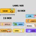Editable Printable Preschool School Supply Labels / Daycare Labels ...