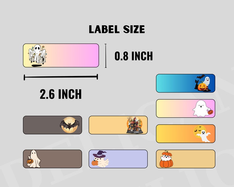 Editable Printable Halloween Theme School Supply Labels / Daycare ...