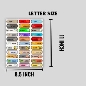 Editable Printable Preschool School Supply Labels / Daycare Labels ...