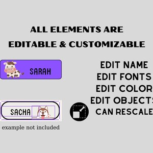 Farm Animal School Supply Labels Editable Printable / Daycare Labels ...