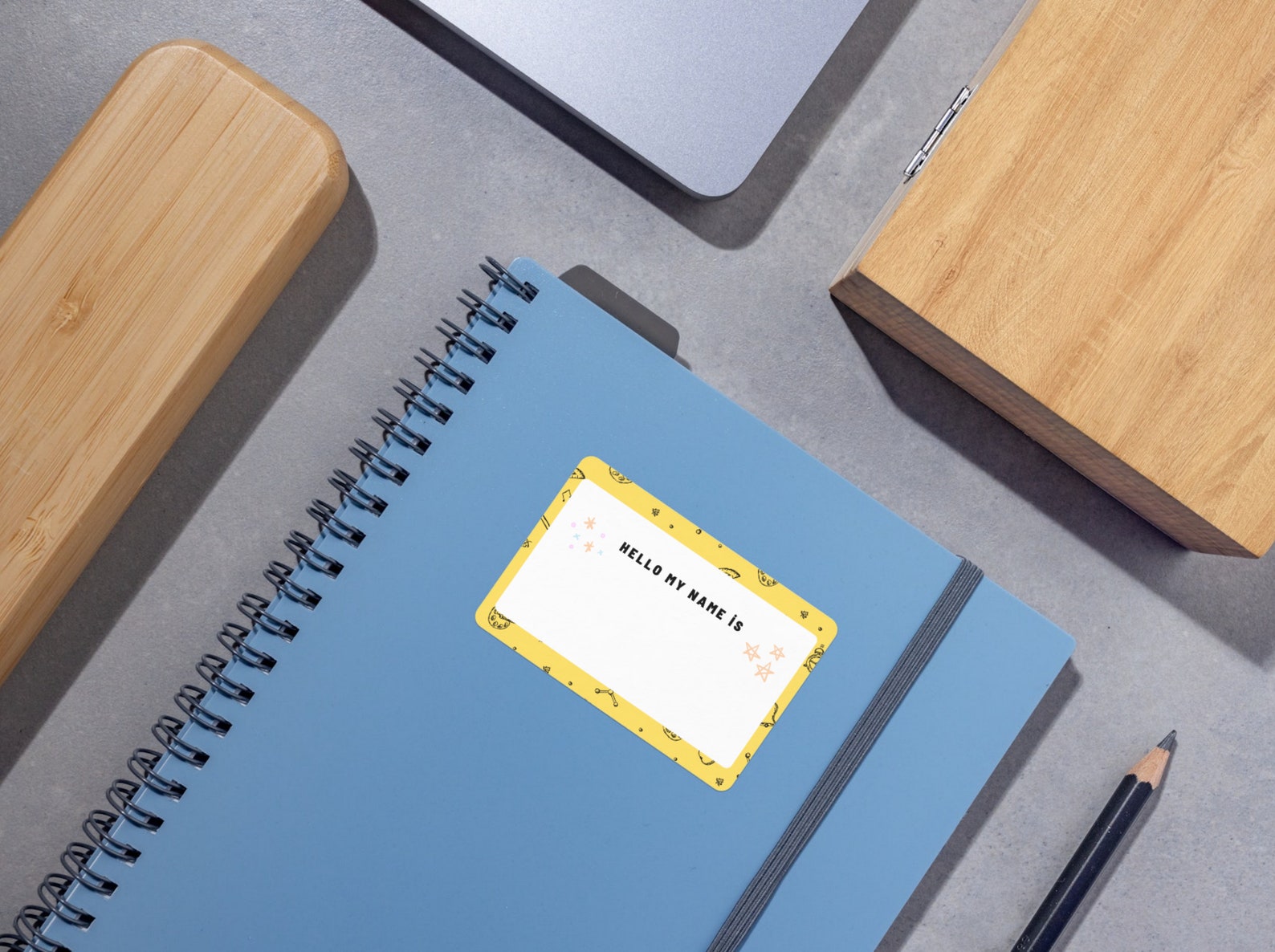 Editable Customizable Printable School Supply Labels for Kids, SVG ...