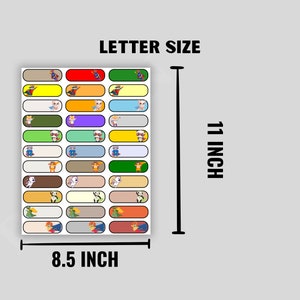 Cute Superhero School Supply Labels Editable Printable / Daycare Labels ...