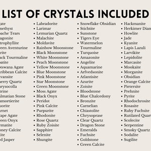Pastel- 300 Printable Crystal Meaning Cards / Crystal Information Cards ...