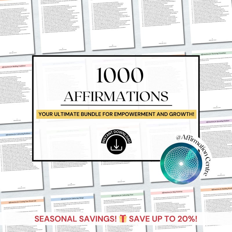 Positive Affirmation - Etsy