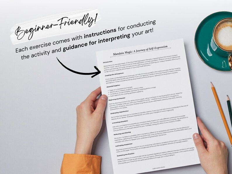 10 Art Therapy Mindfulness Exercises Therapy Worksheets Individual ...